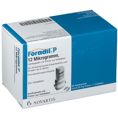 Foradil® P 12 µg 60 St mit dem E-Rezept kaufen - Shop Apotheke