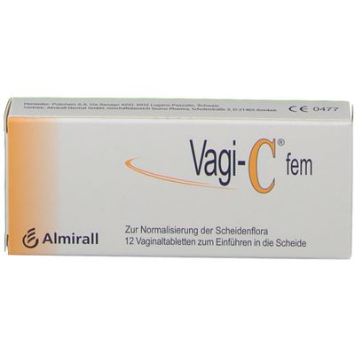 Vagi-C fem Vaginaltabletten bei bakterieller Vaginose 12 St - Shop Apotheke