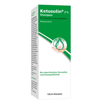 Ketozolin® 2% Shampoo 120 ml - Shop Apotheke