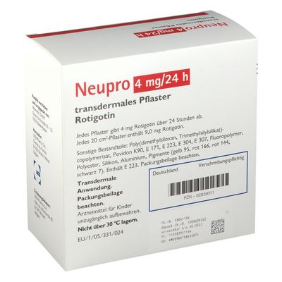Neupro 4 mg/24 h 84 St mit dem E-Rezept kaufen - Shop Apotheke