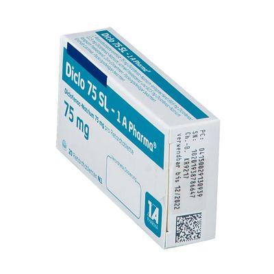 Diclo 75 Sl 1A Pharma® 20 St mit dem E-Rezept kaufen - Shop Apotheke