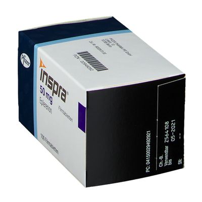 Inspra® 50 mg 100 St mit dem E-Rezept kaufen - Shop Apotheke