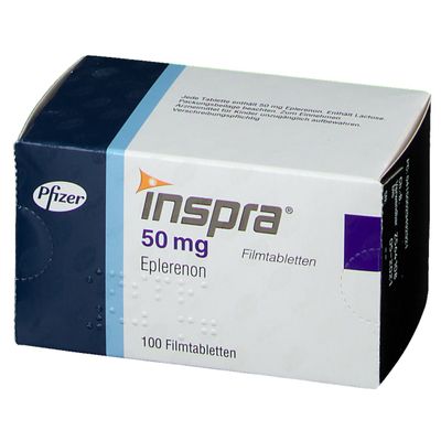 Inspra® 50 mg 100 St mit dem E-Rezept kaufen - Shop Apotheke