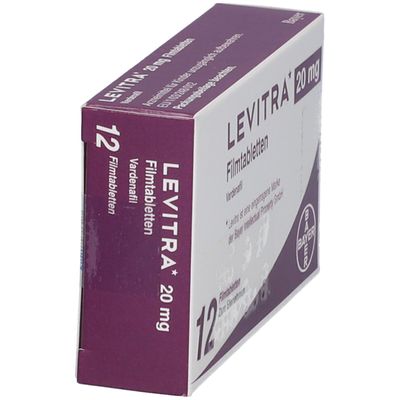 LEVITRA 20 mg Filmtabletten 12 St mit dem E-Rezept kaufen - Shop Apotheke