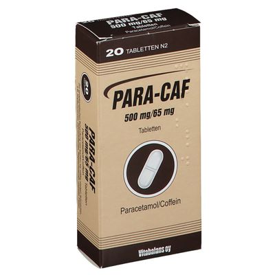 Para Caf 500 mg/65 mg 20 St - Shop Apotheke