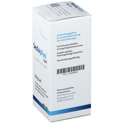 Sedaplus® Saft 2,5 mg/ml 100 g mit dem E-Rezept kaufen - Shop Apotheke