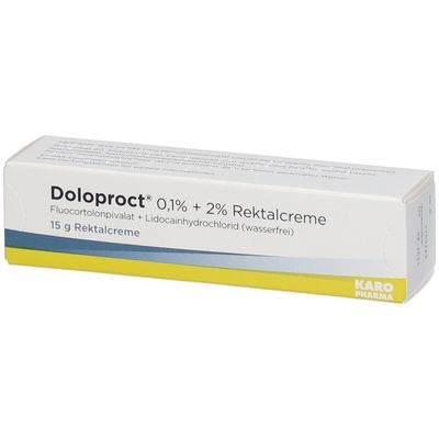 Doloproct® 0,1 % + 2 % Rektalcreme 15 g mit dem E-Rezept kaufen - Shop ...