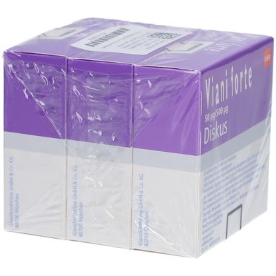Viani® forte 50 µg/500 µg Diskus® 3x60 St mit dem E-Rezept kaufen ...