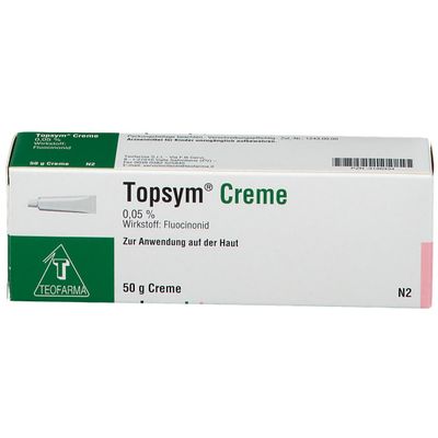 Topsym® Creme 0,05 % 50 g mit dem E-Rezept kaufen - Shop Apotheke