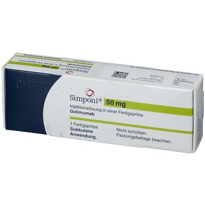Simponi® 50 mg Injektionslösung 1 St mit dem E-Rezept kaufen - Shop ...