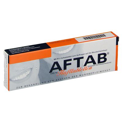 AFTAB® Hafttabletten 10 St - Shop Apotheke
