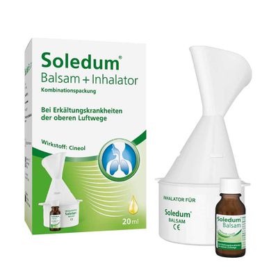 Soledum® Balsam + Inhalator 20 ml - Shop Apotheke