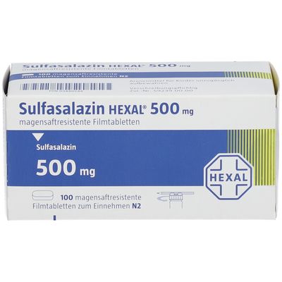 Sulfasalazin HEXAL® 500 mg 100 St mit dem E-Rezept kaufen - Shop Apotheke