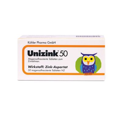 Unizink® 50 Tabletten 50 St - Shop Apotheke