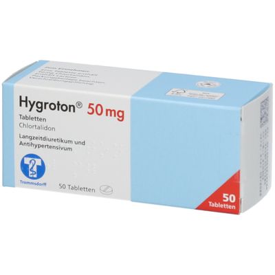 Hygroton® 50 mg 50 St mit dem E-Rezept kaufen - Shop Apotheke