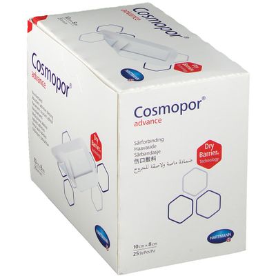 Cosmopor® Advance 8 x 10 cm 25 St - shop-apotheke.com