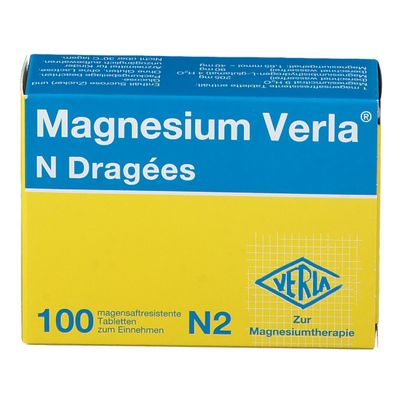 Magnesium Verla® N Dragées 100 St - Shop Apotheke