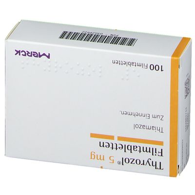 Thyrozol® 5 mg 100 St mit dem E-Rezept kaufen - Shop Apotheke