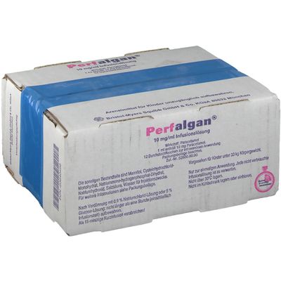 PERFALGAN 10 mg/ml/ 50 ml Infusionsloesung 12 St mit dem E-Rezept ...
