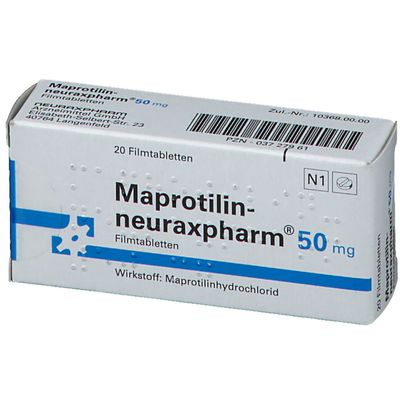 Maprotilin-neuraxpharm® 50 mg 20 St mit dem E-Rezept kaufen - Shop Apotheke