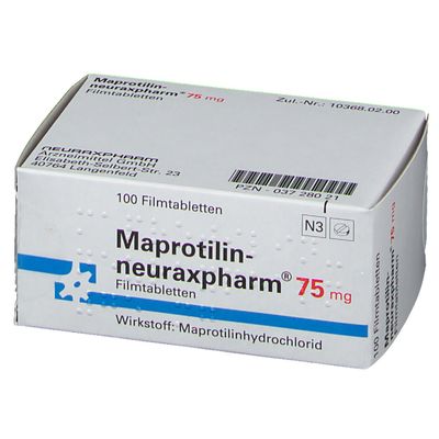 Maprotilin-neuraxpharm® 75 mg 100 St mit dem E-Rezept kaufen - Shop ...