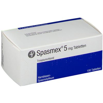 Spasmex® 5 mg 100 St mit dem E-Rezept kaufen - Shop Apotheke