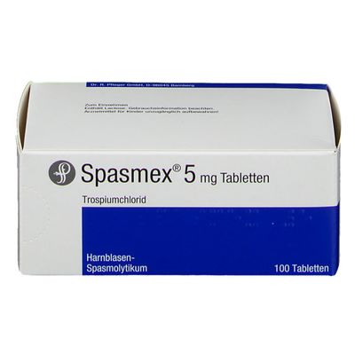 Spasmex® 5 mg 100 St mit dem E-Rezept kaufen - Shop Apotheke