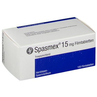 Spasmex® 15 mg 100 St mit dem E-Rezept kaufen - Shop Apotheke
