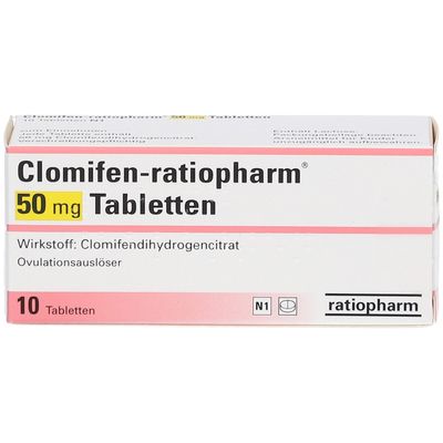 Clomifen-ratiopharm® 50 mg 10 St mit dem E-Rezept kaufen - SHOP APOTHEKE