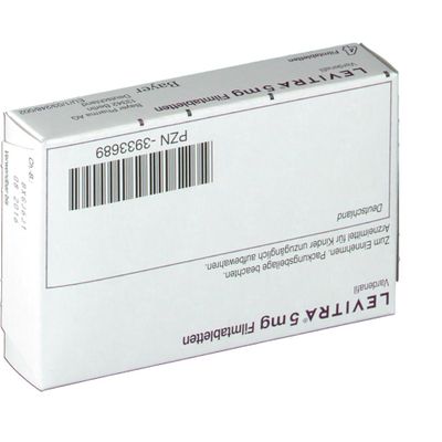 LEVITRA® 5 mg 4 St mit dem E-Rezept kaufen - Shop Apotheke