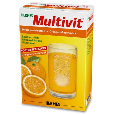 HERMES Multivit Brausetabletten 60 St - Shop Apotheke