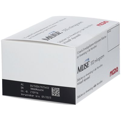 MUSE® 500 µg 10x1 St mit dem E-Rezept kaufen - Shop Apotheke
