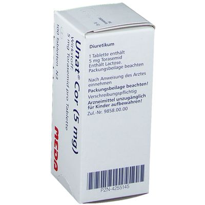 Unat® Cor 5 mg 100 St mit dem E-Rezept kaufen - Shop Apotheke