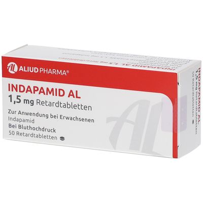 Indapamid AL 1,5 mg 50 St mit dem E-Rezept kaufen - Shop Apotheke