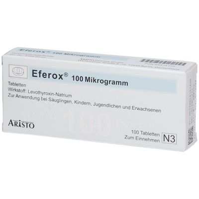 Eferox® 100 µg 100 St mit dem E-Rezept kaufen - Shop Apotheke