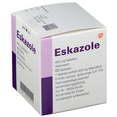 Eskazole 400 mg 60 St mit dem E-Rezept kaufen - Shop Apotheke