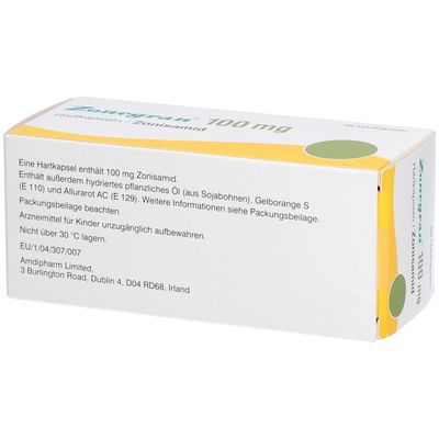 Zonegran® 100 mg 98 St mit dem E-Rezept kaufen - Shop Apotheke