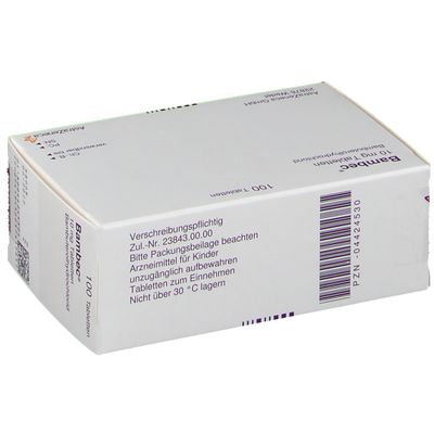 Bambec® 10 mg 100 St mit dem E-Rezept kaufen - Shop Apotheke