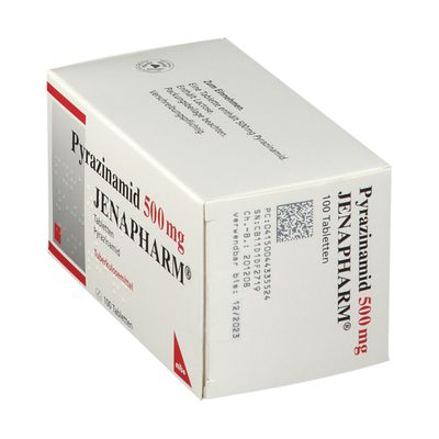 Pyrazinamid 500 mg JENAPHARM® 100 St mit dem E-Rezept kaufen - Shop ...