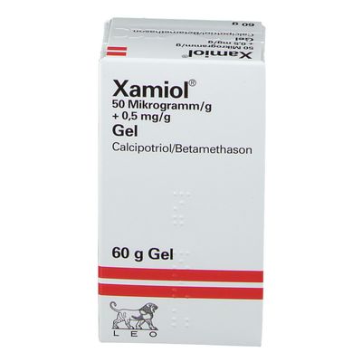 Xamiol® 50 Mikrogramm/g + 0,5 mg/g Gel 60 g mit dem E-Rezept kaufen ...