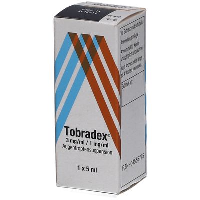 TOBRADEX® 3 mg/ml / 1 mg/ml 5 ml mit dem E-Rezept kaufen - Shop Apotheke