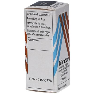 TOBRADEX® 3 mg/ml / 1 mg/ml 5 ml mit dem E-Rezept kaufen - Shop Apotheke