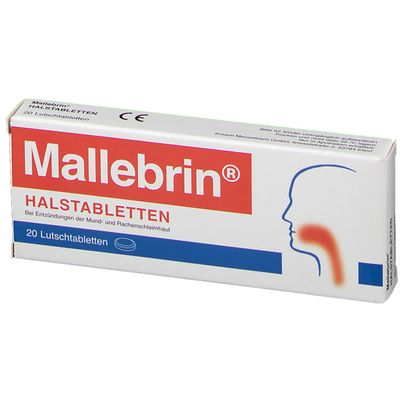 Mallebrin® Halstabletten 20 St - Shop Apotheke