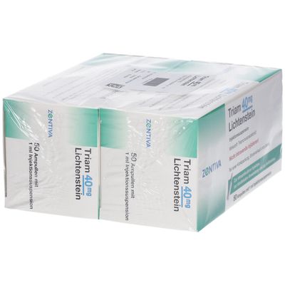Triam 40 mg Lichtenstein 100x1 ml mit dem E-Rezept kaufen - Shop Apotheke