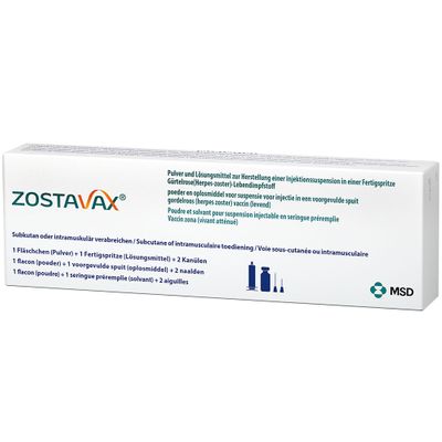 ZOSTAVAX® 0,65 ml mit dem E-Rezept kaufen - Shop Apotheke
