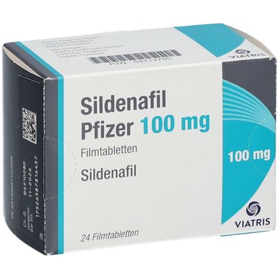 Sildenafil Pfizer 100 mg 24 St mit dem E-Rezept kaufen - Shop Apotheke