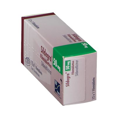 Sildegra® 50 mg 12 St mit dem E-Rezept kaufen - Shop Apotheke