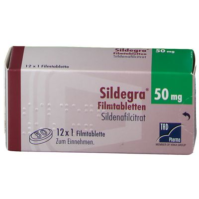 Sildegra® 50 mg 12 St mit dem E-Rezept kaufen - Shop Apotheke