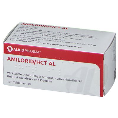 Amilorid/HCT AL 100 St mit dem E-Rezept kaufen - Shop Apotheke