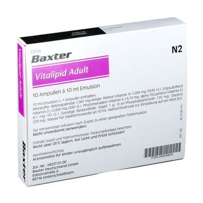 VITALIPID Adult Ampullen 10x10 ml - Shop Apotheke